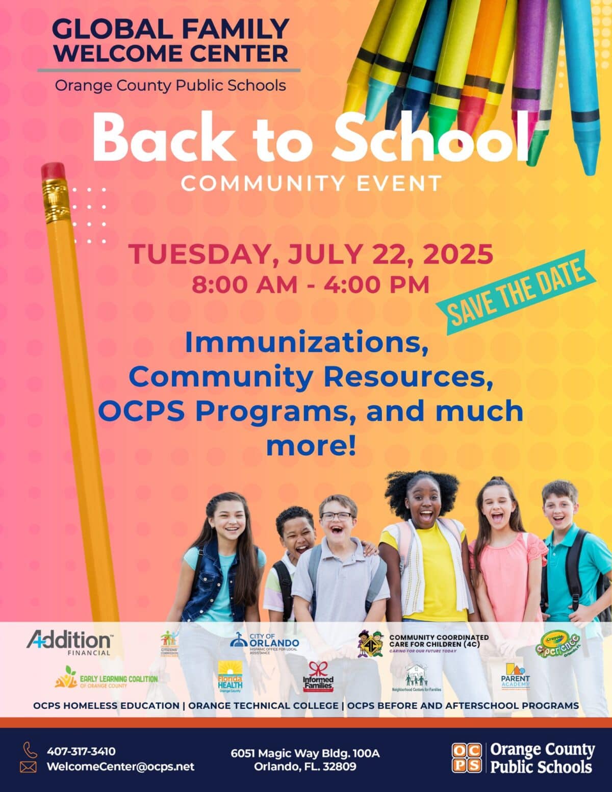 Back to School Community Event | Healthy West Orange